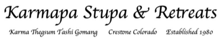 KTTG, Crestone, CO - Vision of HH Karmapa - Karma Thegsum Tashi Gomang